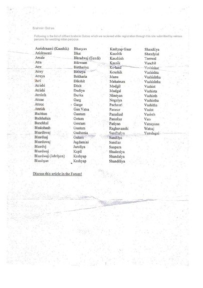 How To Find Gotra – Ramanisblog