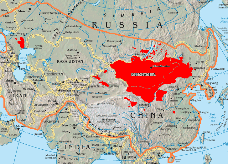 Genghis Khan Hindu Mongolian Flag Vedic Symbol – Ramanisblog